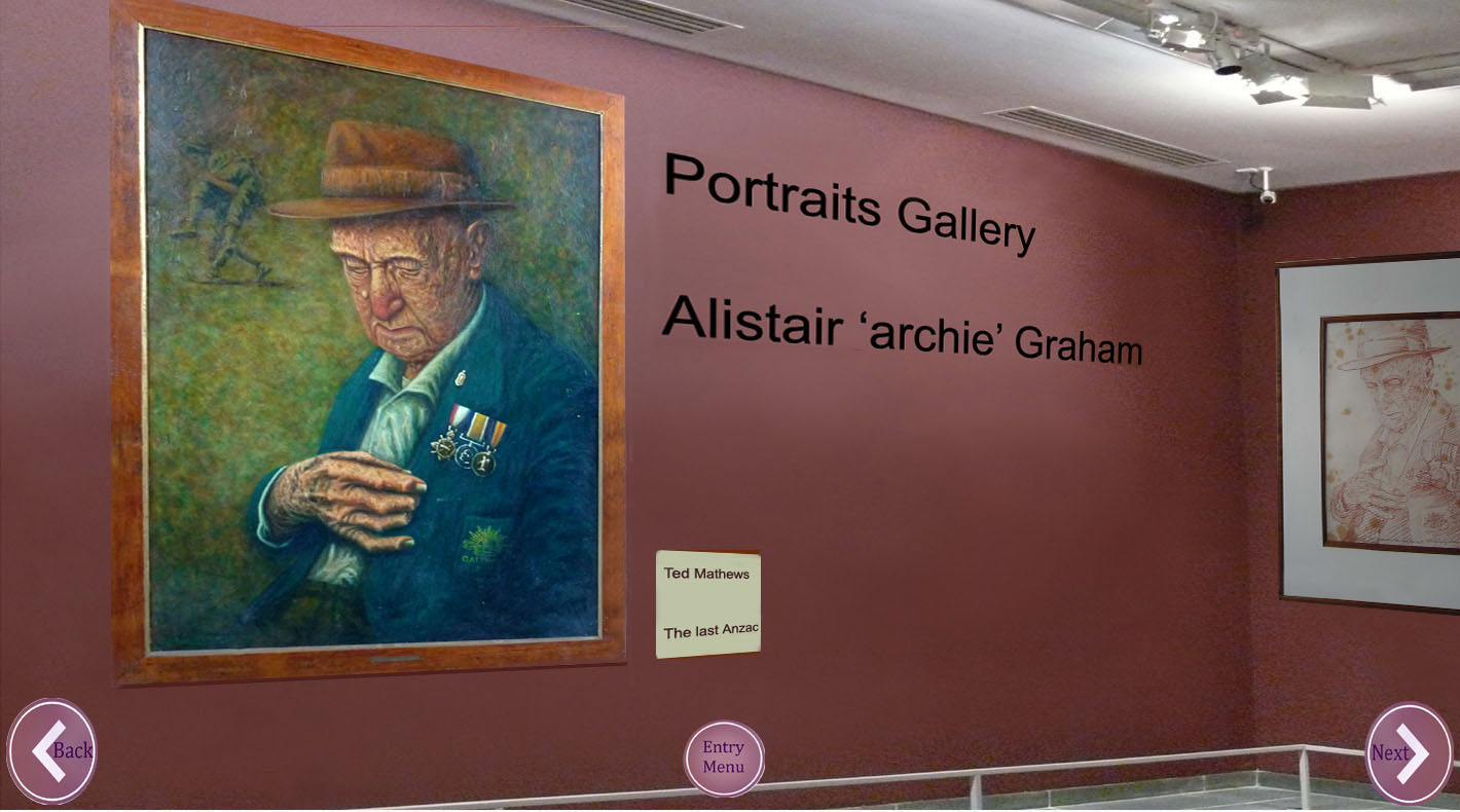 Portraits by Artist Alistair Archie Graham